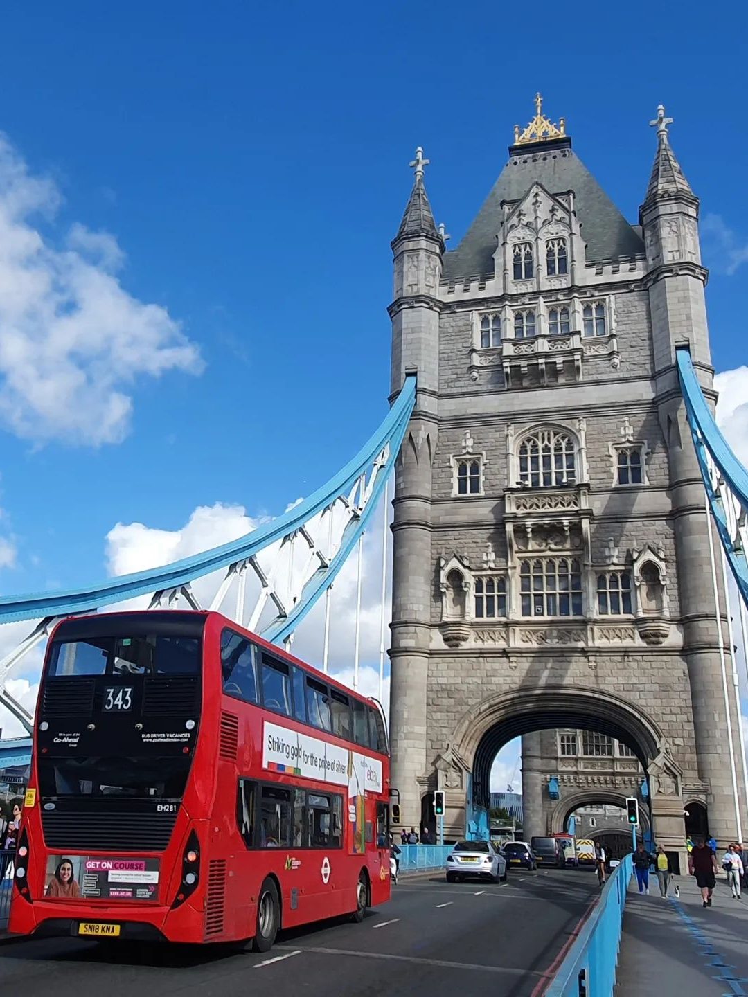 Die Tower Bridge in London besuchen - Das Freiheitsgefühl